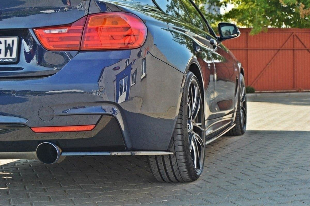 Splittery Tylne Boczne V.1 BMW 4 F32 M-Pack Gloss Black | Nasza Oferta \ BMW \ Seria 4 \ Coupe ...