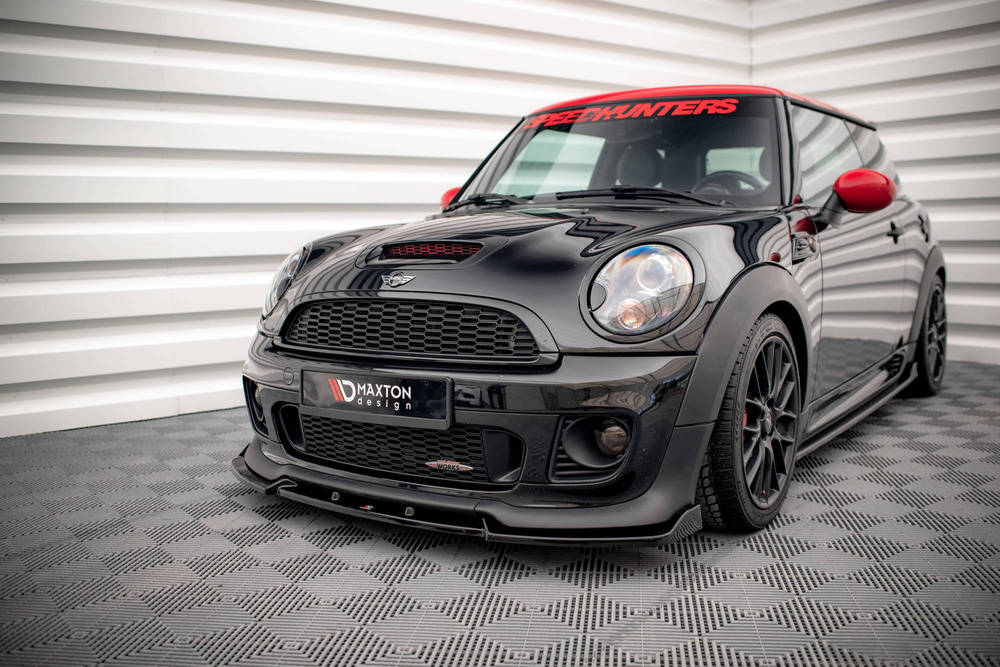 Splitter Przedni V.3 Mini Cooper John Cooper Works R56 Gloss Black ...