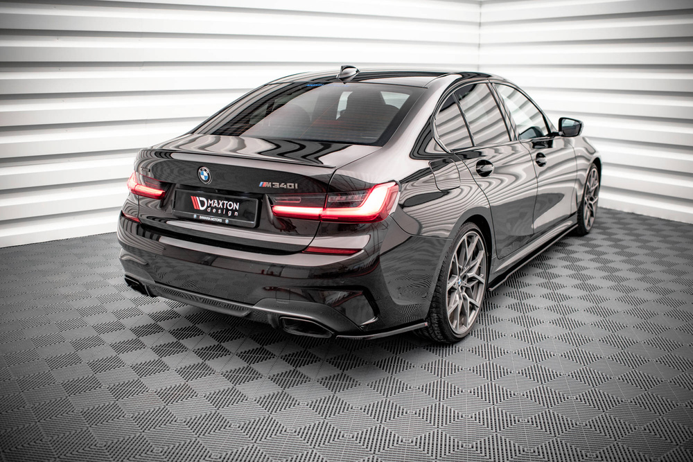Splittery Tylne Boczne V.4 BMW M340i G20 / G21 Gloss Black | Nasza Oferta \ BMW \ Seria 3 \ G20 ...