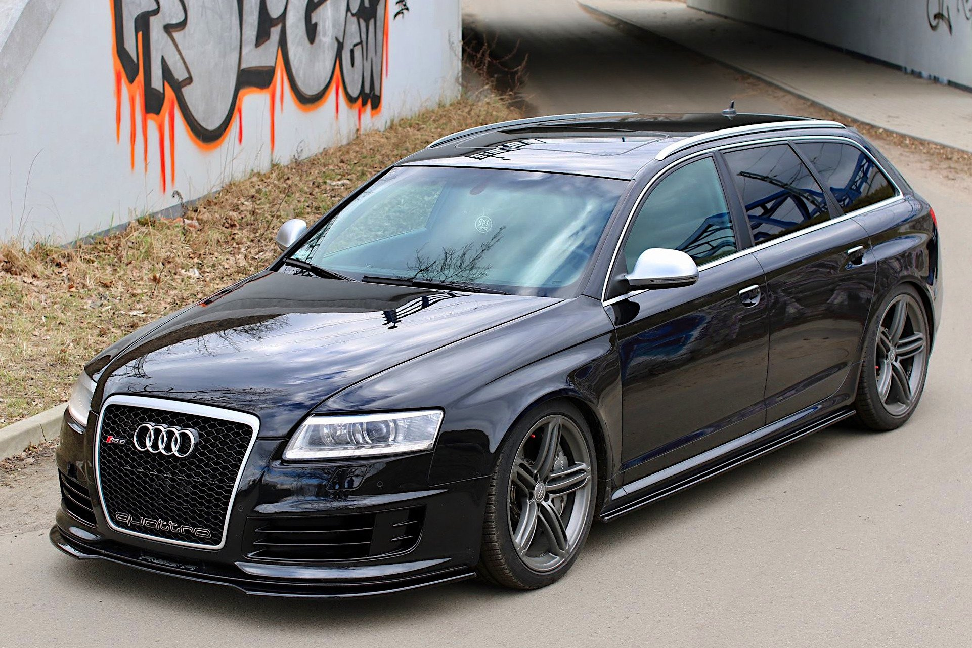 Dokładki Progów Audi RS6 C6 Gloss Black | Nasza Oferta \ Audi \ A6 / S6 ...