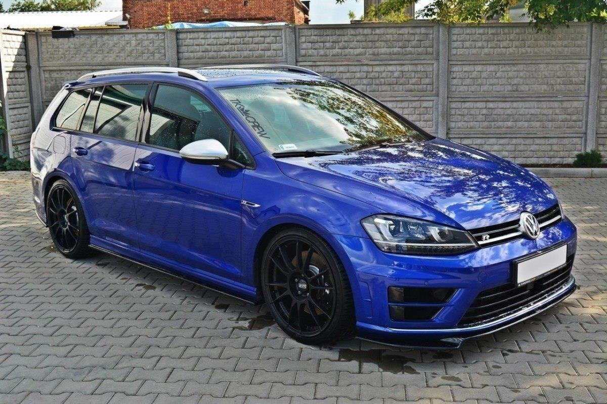 Dokładki Progów V.1 VW Golf 7 R / R-Line Carbon Look | Nasza Oferta ...