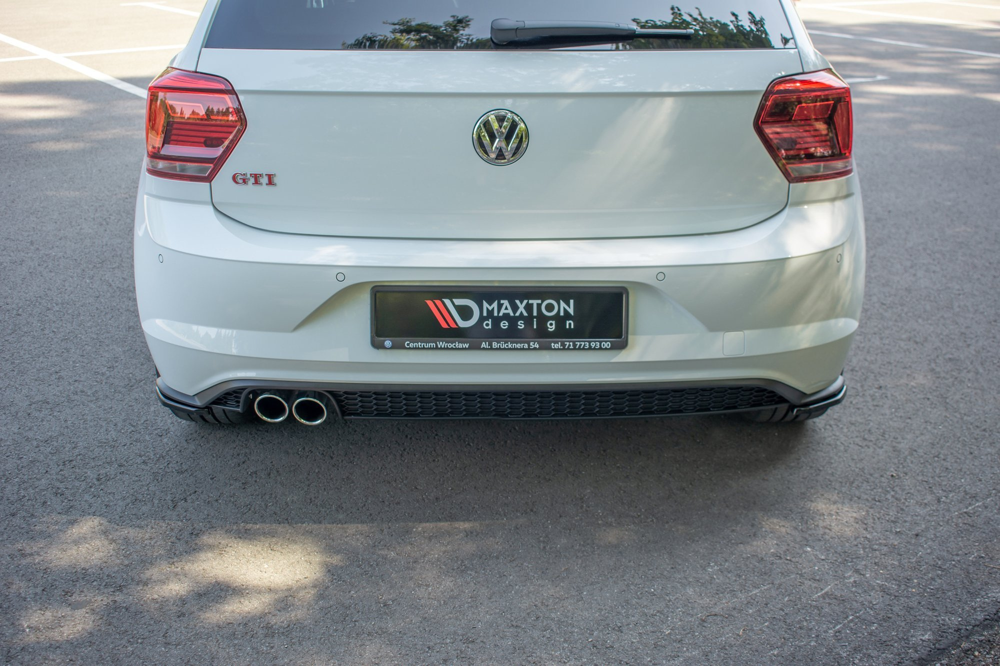 REAR SIDE SPLITTERS Volkswagen Polo GTI Mk6 Gloss Black | Nasza Oferta ...