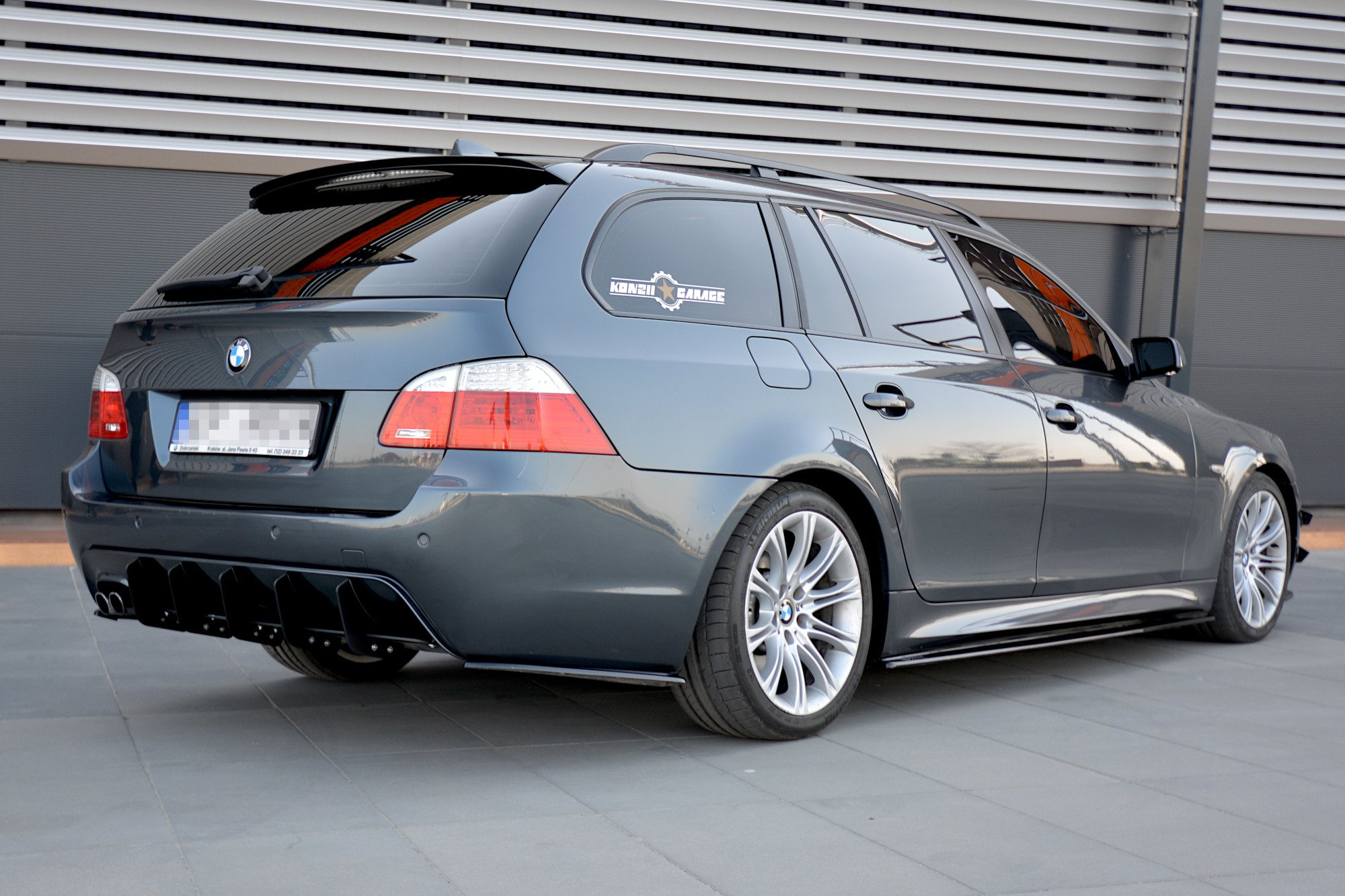 SPLITTERY TYLNE BOCZNE BMW 5 E60/E61 M-PACK Carbon Look | Nasza Oferta \ BMW \ Seria 5 \ E60 ...
