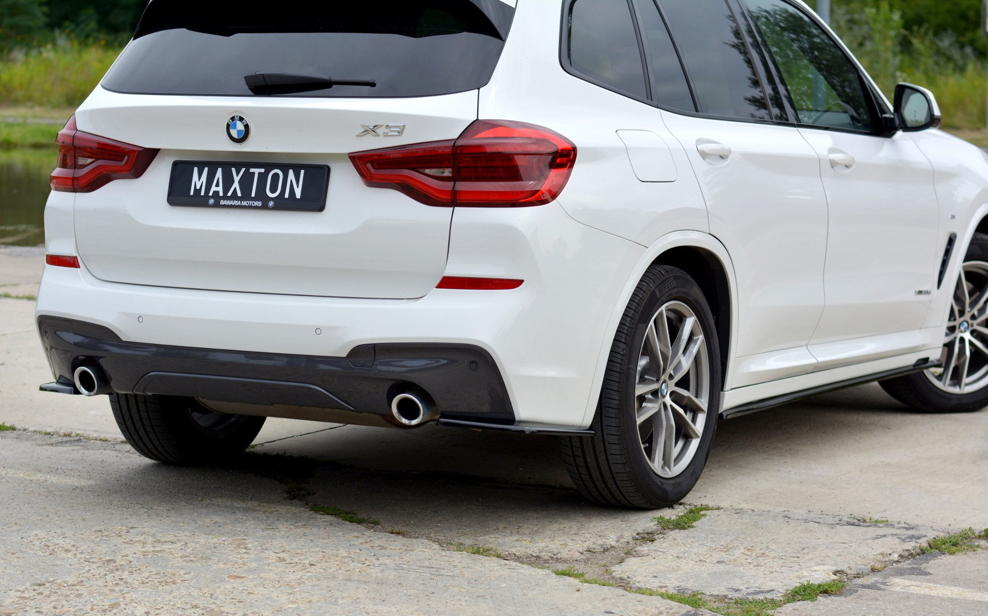 SPLITTERY TYLNE BOCZNE BMW X3 G01 M-PACK Carbon Look | Nasza Oferta \ BMW \ X3 \ G01 | Maxton Design