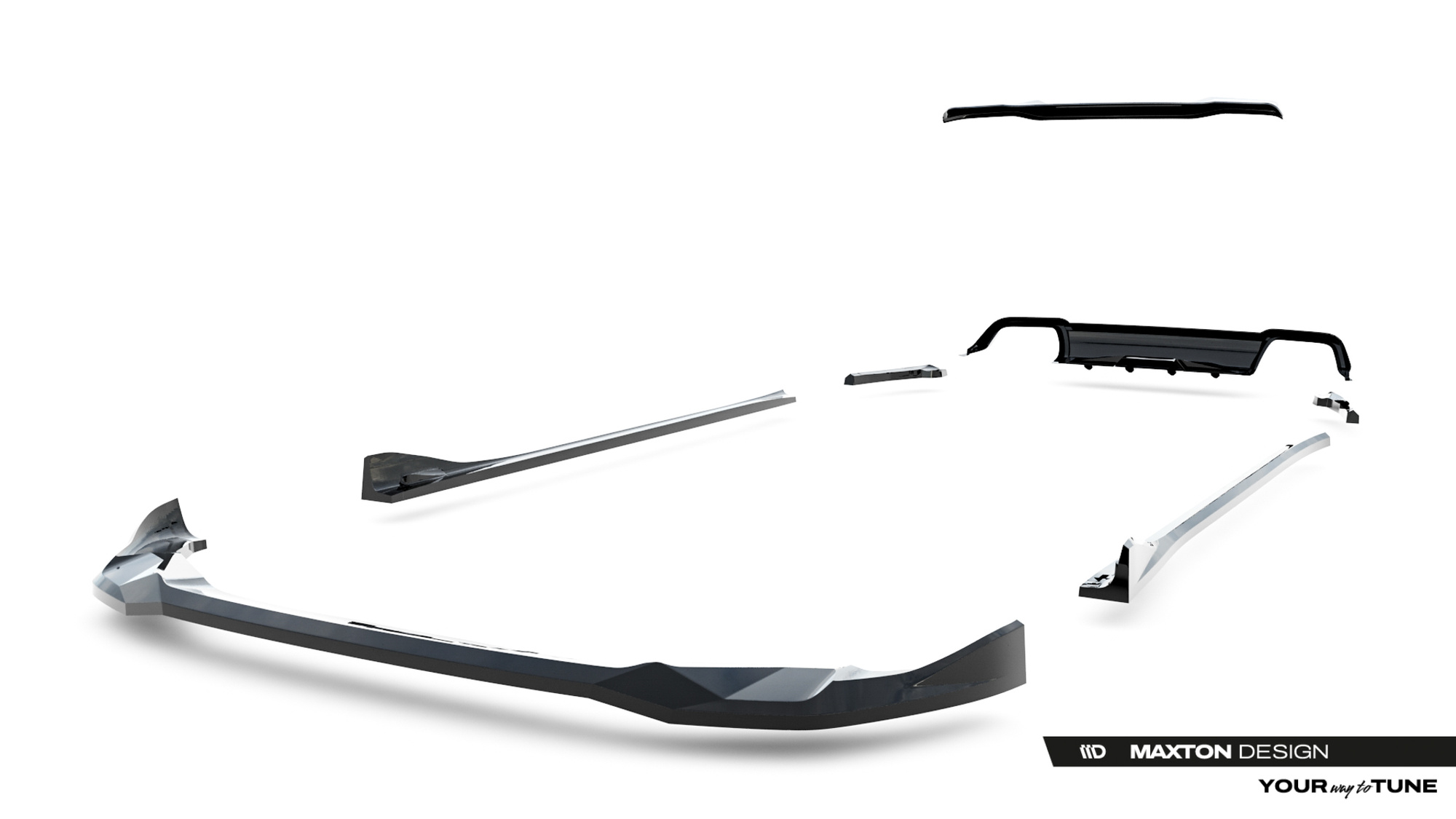 Zestaw Splitterów BMW X3 M F97 Facelift | Nasza Oferta \ BMW \ X3 M ...