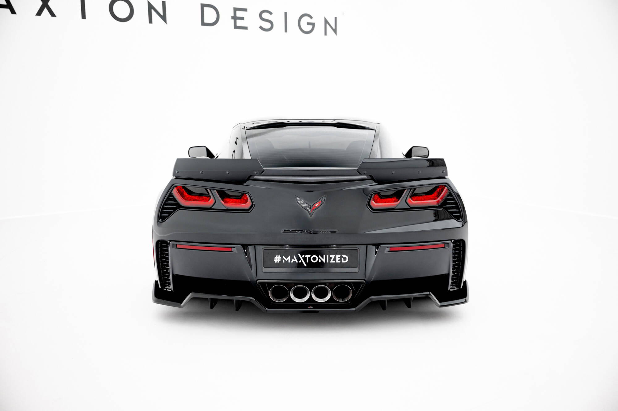 Zestaw Splitterów Chevrolet Corvette Z06 C7 | Nasza Oferta \ Maxton Set ...